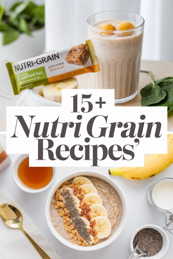 15+ Simple Nutri-Grain Recipes That Will Delight Your Taste Buds! – Food on Ostrali.com