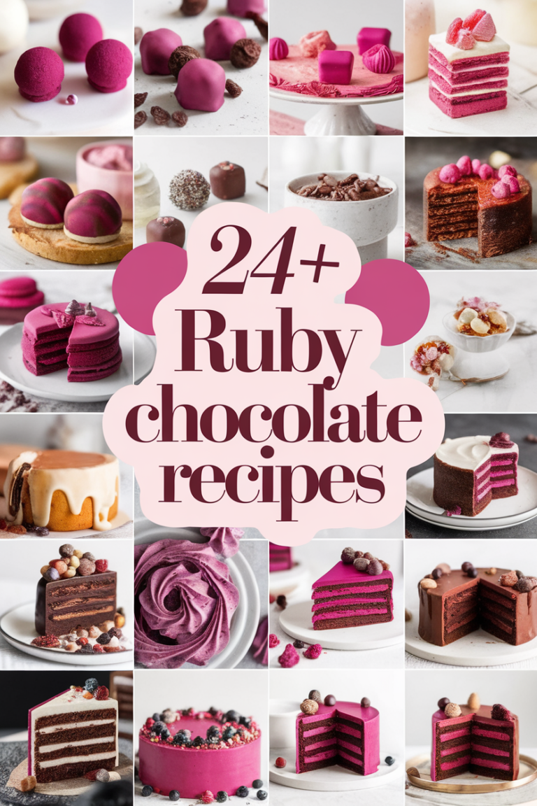 24+ Quick and Delicious Ruby Chocolate Recipes to Brighten Your Day ...