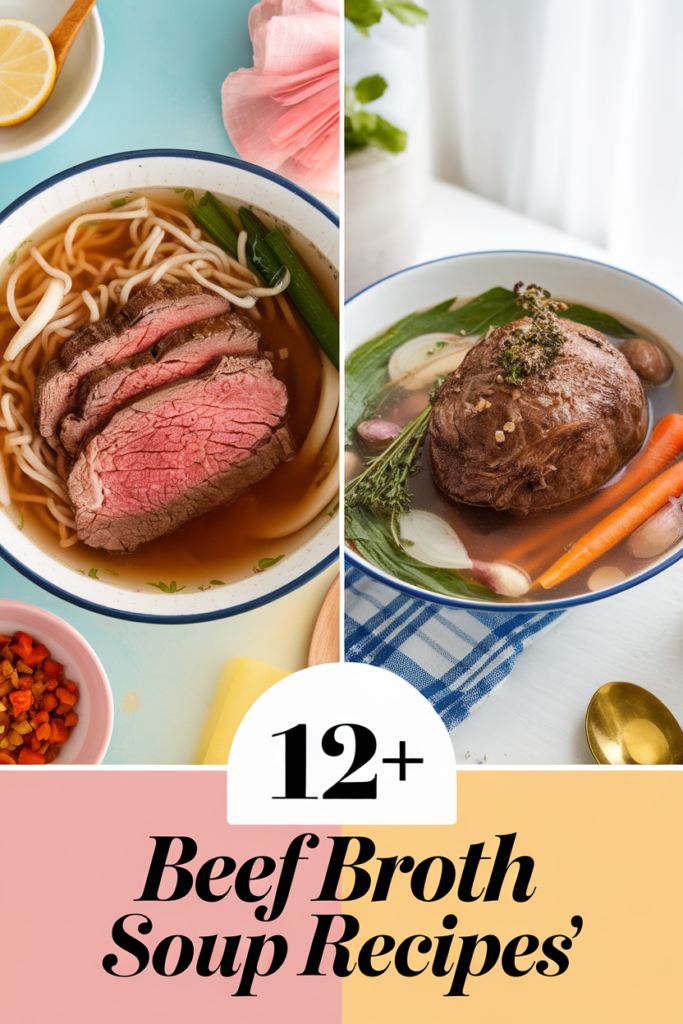 12+ Easy Beef Broth Soup Recipes That Will Warm Your Heart and Delight ...