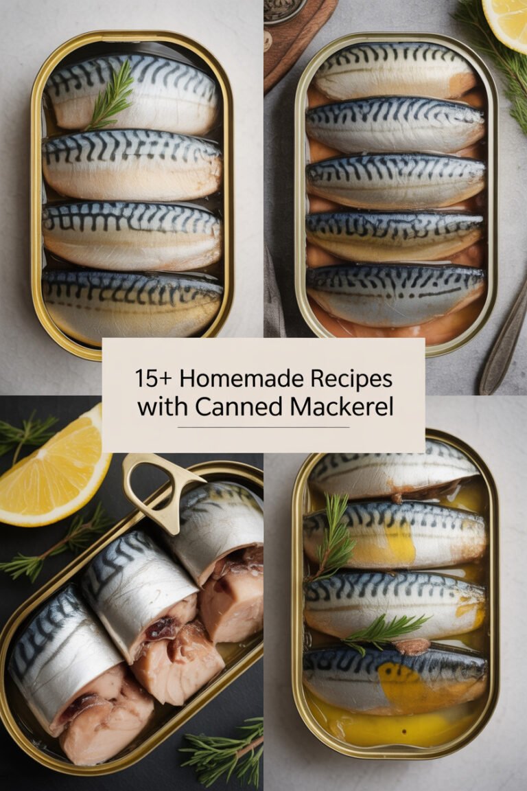 15+ Amazing Recipes to Transform Tinned Mackerel into Delicious Meals ...