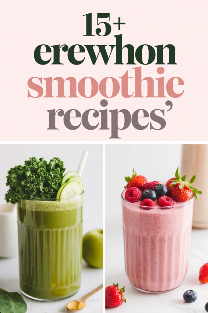 15+ Delicious Erewhon Smoothie Recipes to Energize Your Day and Delight ...