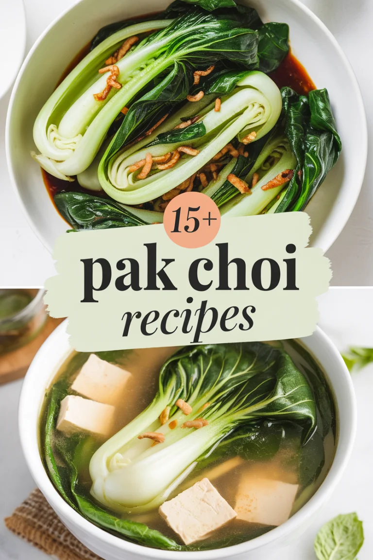 15+ Favorite Pak Choi Recipes You’ll Love to Try for a Fresh and ...