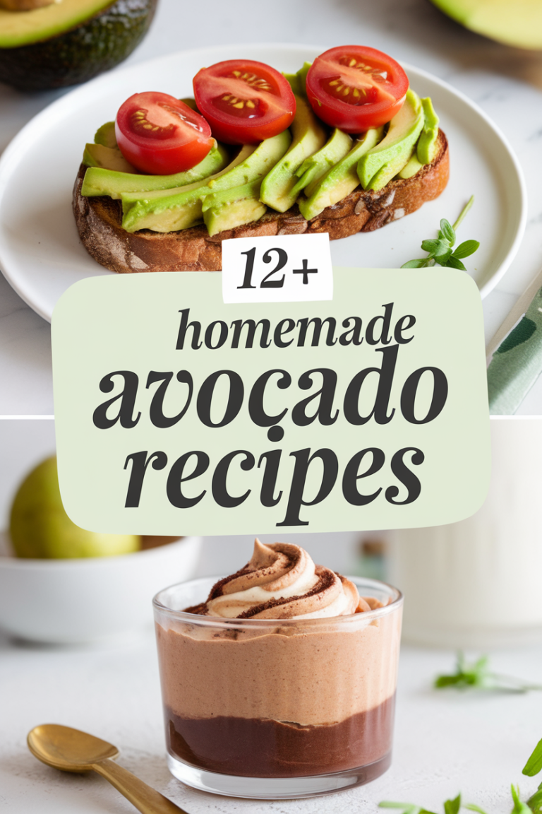 12+ Homemade Avocado Recipes That Will Delight Your Taste Buds Beyond ...
