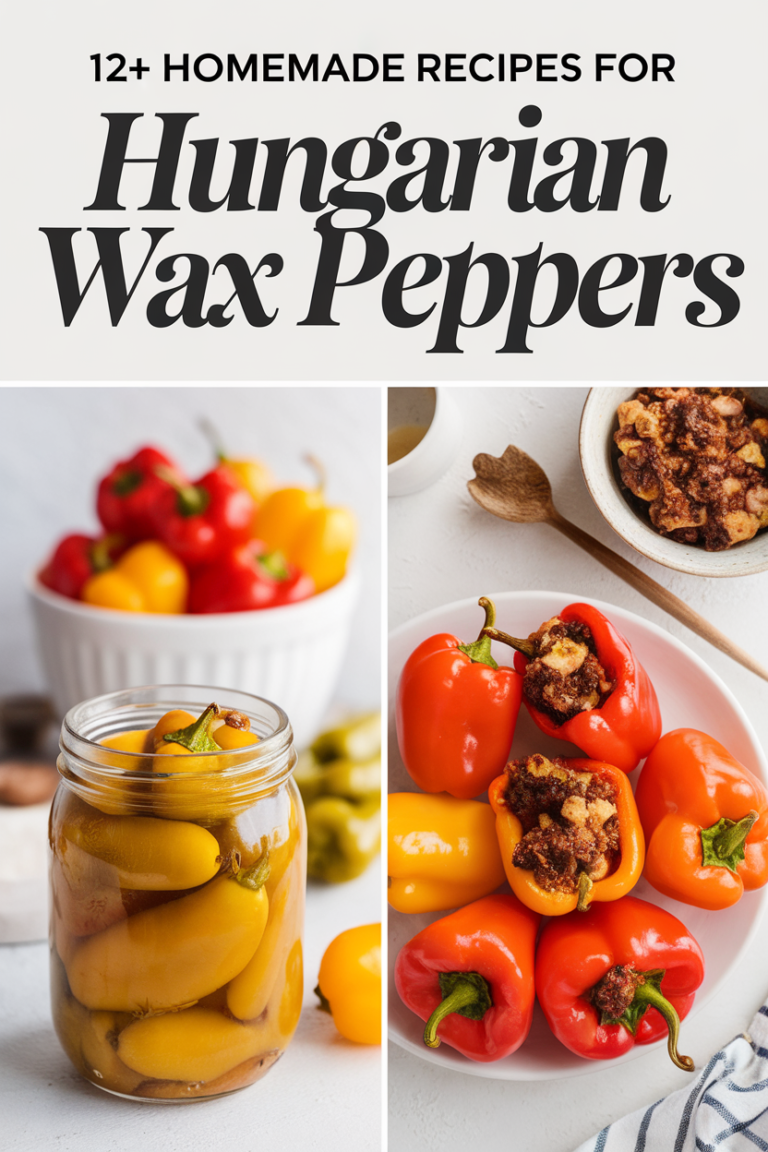 21+ Amazing Recipes Featuring Hungarian Wax Peppers That Will Spice Up ...