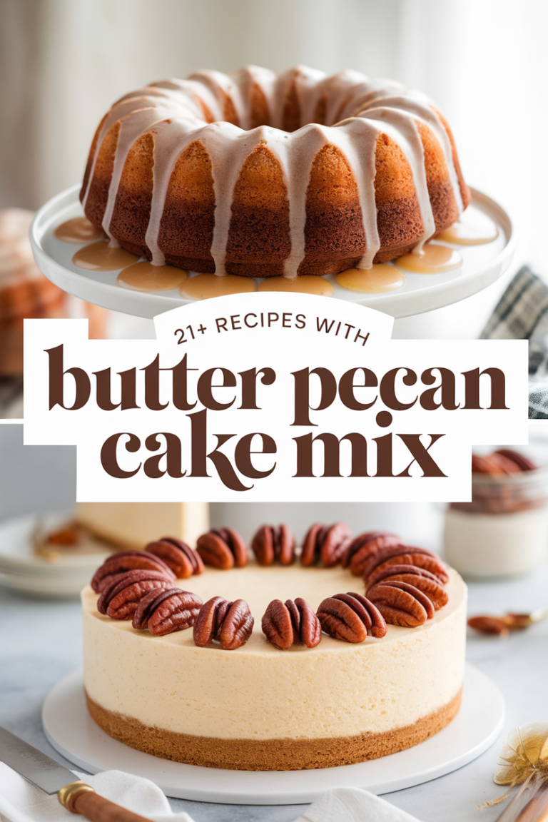 21+ Feel-Good Recipes to Make with Butter Pecan Cake Mix That Will ...