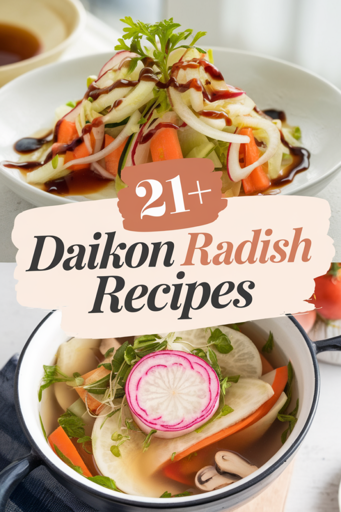 21+ Delicious Daikon Radish Recipes You Must Try Today! – Food on ...