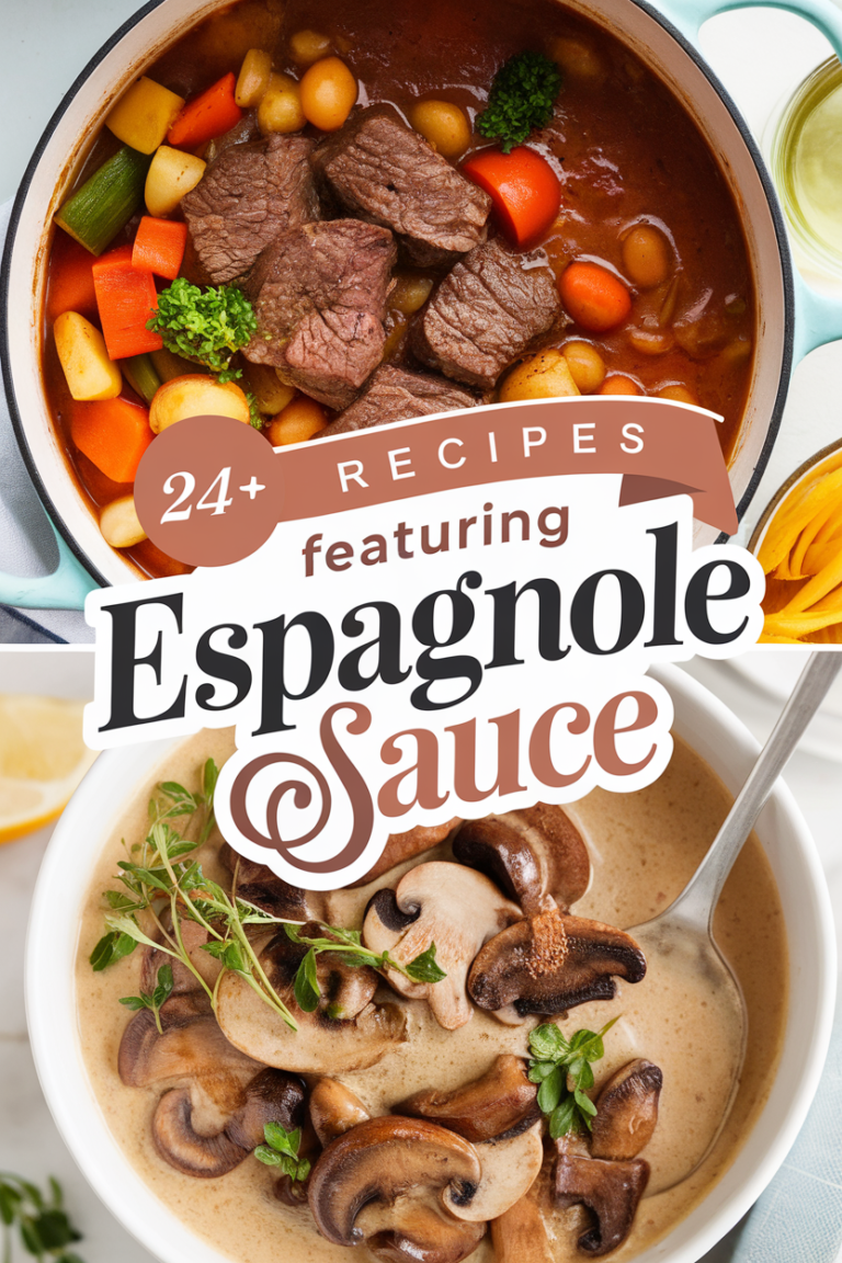 12+ Easy Recipes For Your Dishes with Classic Espagnole Sauce! – Food ...