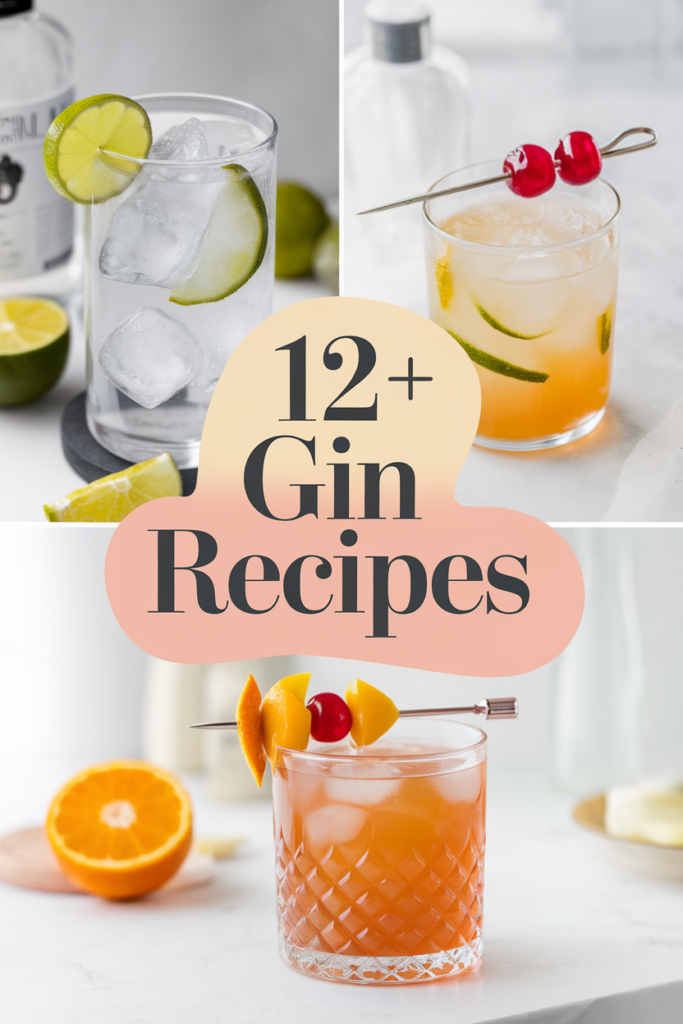 36+ Gin Drink Recipes to Refresh Your Sips and Delight Your Taste Buds ...