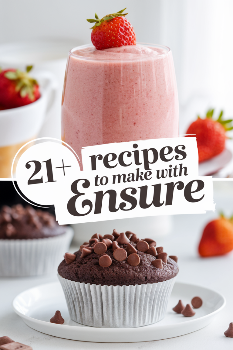 21+ Delicious Recipes to Make with Ensure for a Healthy Treat! – Food ...