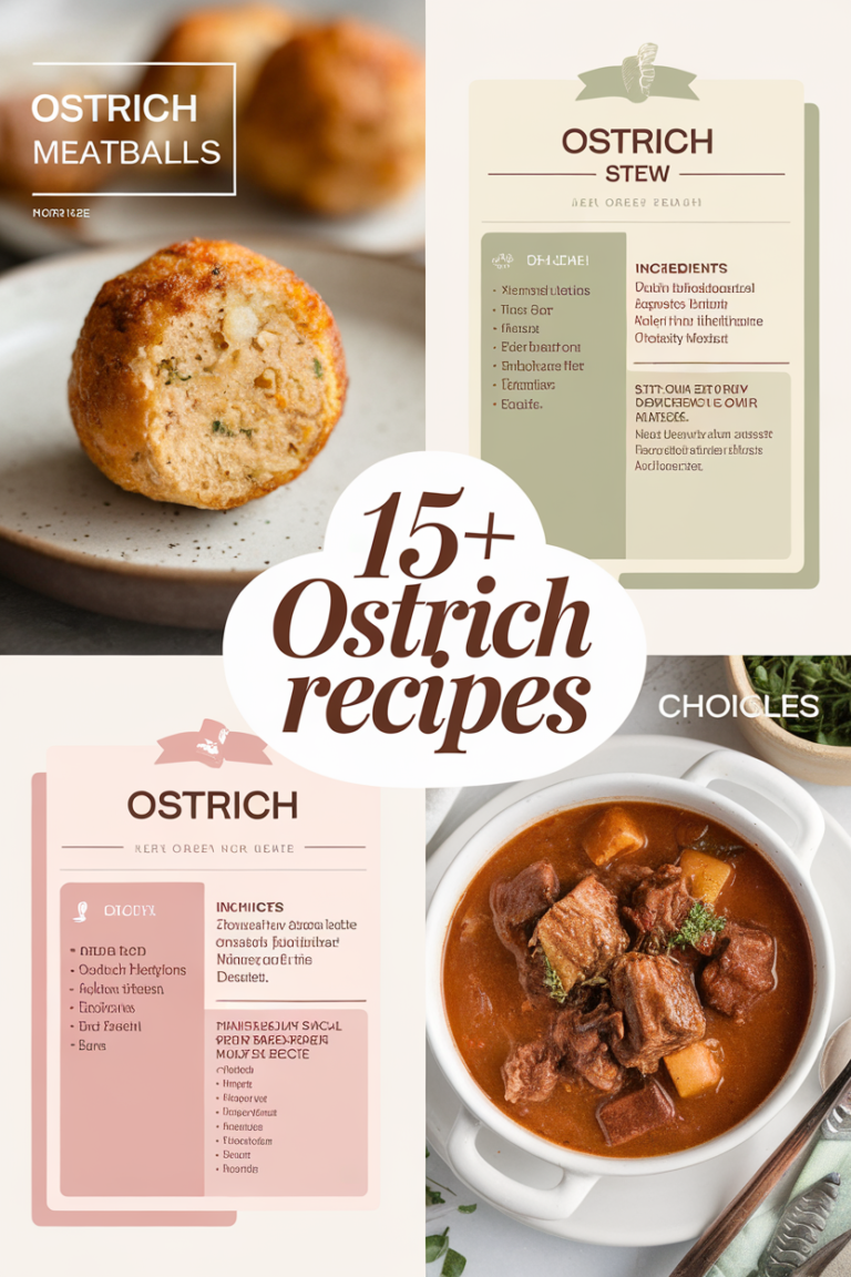 15+ Feel-Good Ostrich Recipes That Will Delight Your Taste Buds and Wow ...