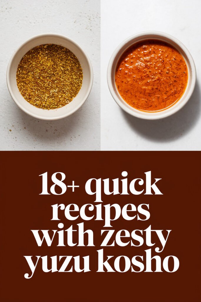 24+ Feel-Good Recipes to Brighten Your Day with Yuzu Kosho Delight ...