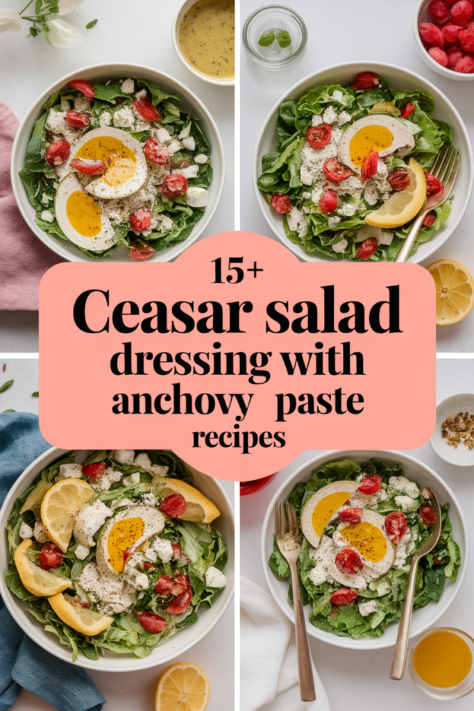 9+ Simple Anchovy Paste Recipes for Homemade Caesar Dressing You’ll ...