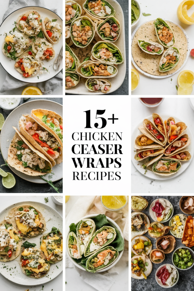 15+ Quick Grilled Chicken Wraps Recipes That Will Make Dinner a Breeze ...