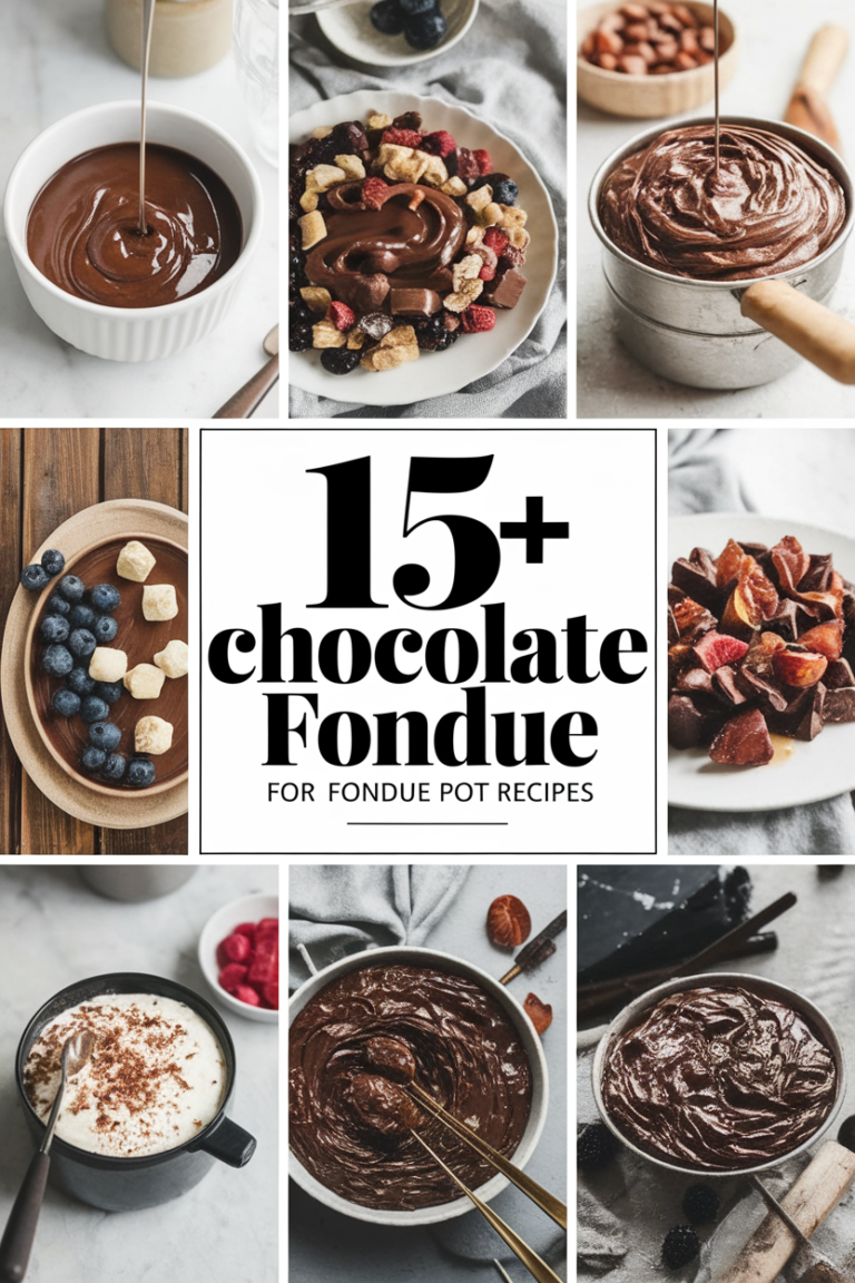 6+ Quick Chocolate Fondue Fountain Recipes for a Delightful Dessert ...