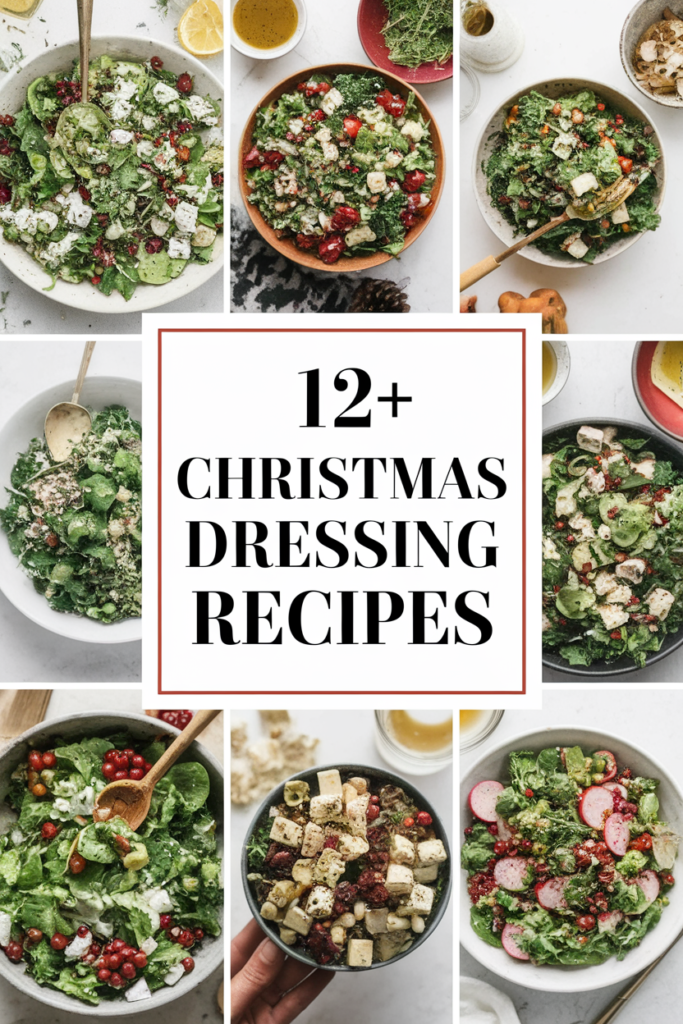 12+ Quick Christmas Salad Dressing Recipes That Will Brighten Your ...