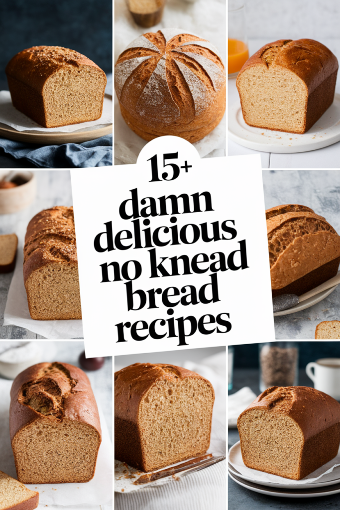 6+ Easy No Knead Crusty Artisan Mini Loaves You Can Bake Today! – Food ...