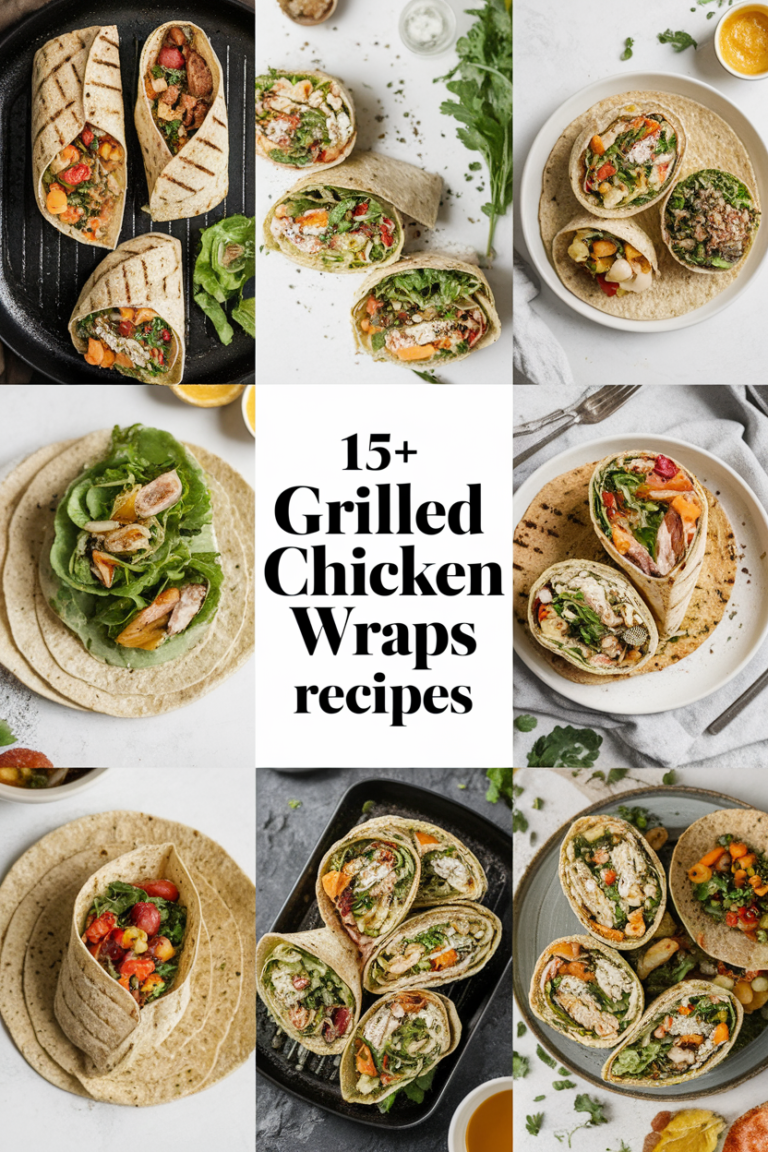 15+ Quick Grilled Chicken Wraps Recipes That Will Make Dinner a Breeze ...
