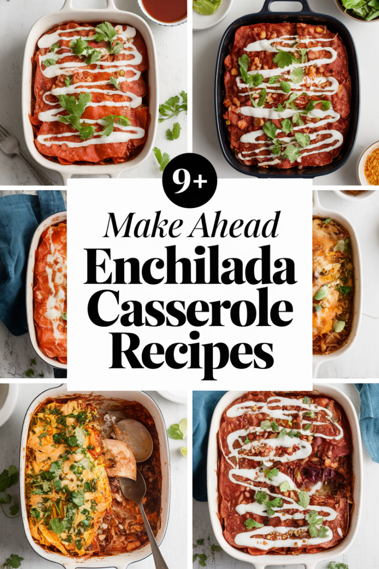 6+ Amazing Make-Ahead Enchilada Casserole Recipes for Effortless ...
