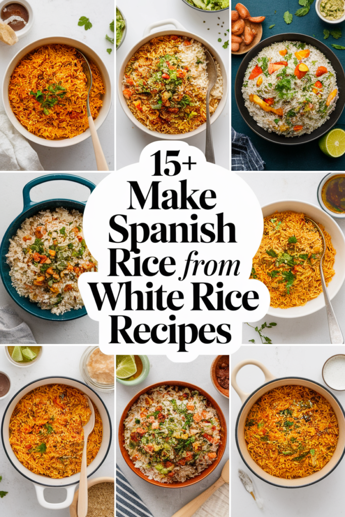 15+ Favorite Recipes to Make Spanish Rice from White Rice You’ll Love ...