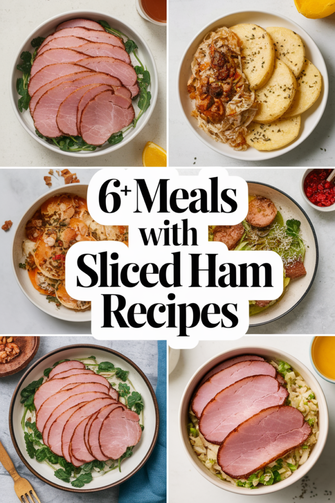 6+ Easy Sliced Ham Recipes That Will Make Your Meals Delightful and ...