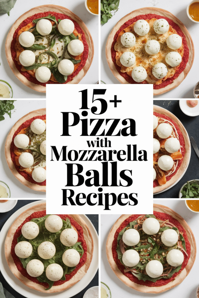 15+ Feel-Good Pizza Recipes Featuring Mozzarella Balls That Will Make ...