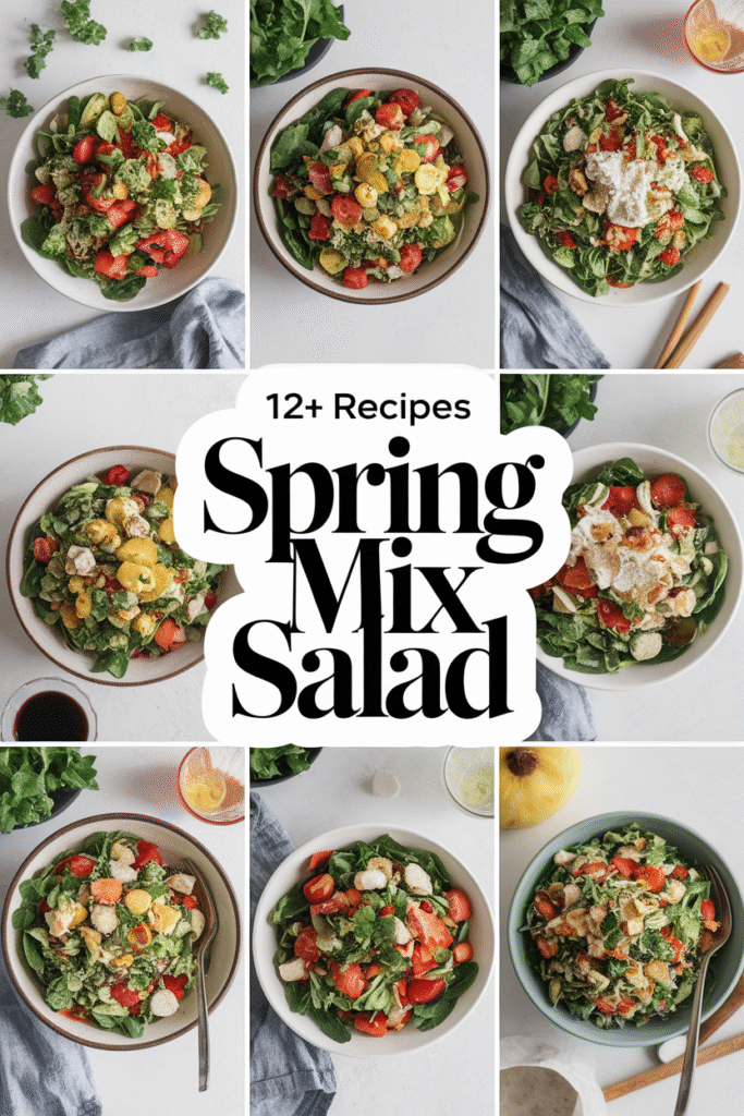12+ Favorite Spring Mix Salad Recipes to Brighten Your Table and ...
