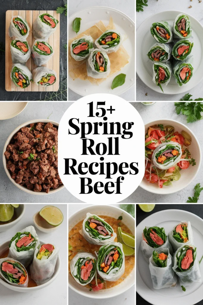 9+ Quick and Easy Recipes to Make with Spring Roll Sheets That Will ...