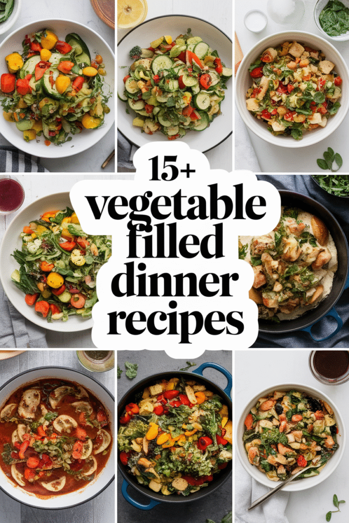 15+ Homemade Vegetable-Filled Dinner Recipes That Will Make Your Family ...