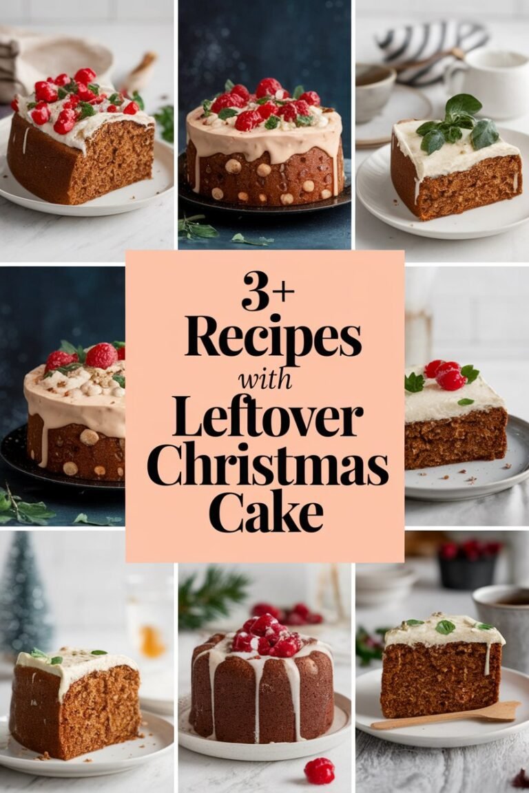 3+ Simple Ways to Transform Leftover Christmas Cake into Delicious ...