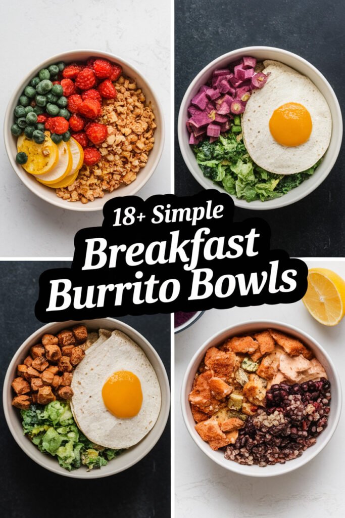 18+ Simple Breakfast Burrito Bowls to Make Your Mornings Deliciously ...