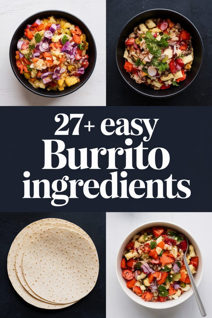 27+ Easy Burrito Ingredients That Will Make Your Taste Buds Dance ...