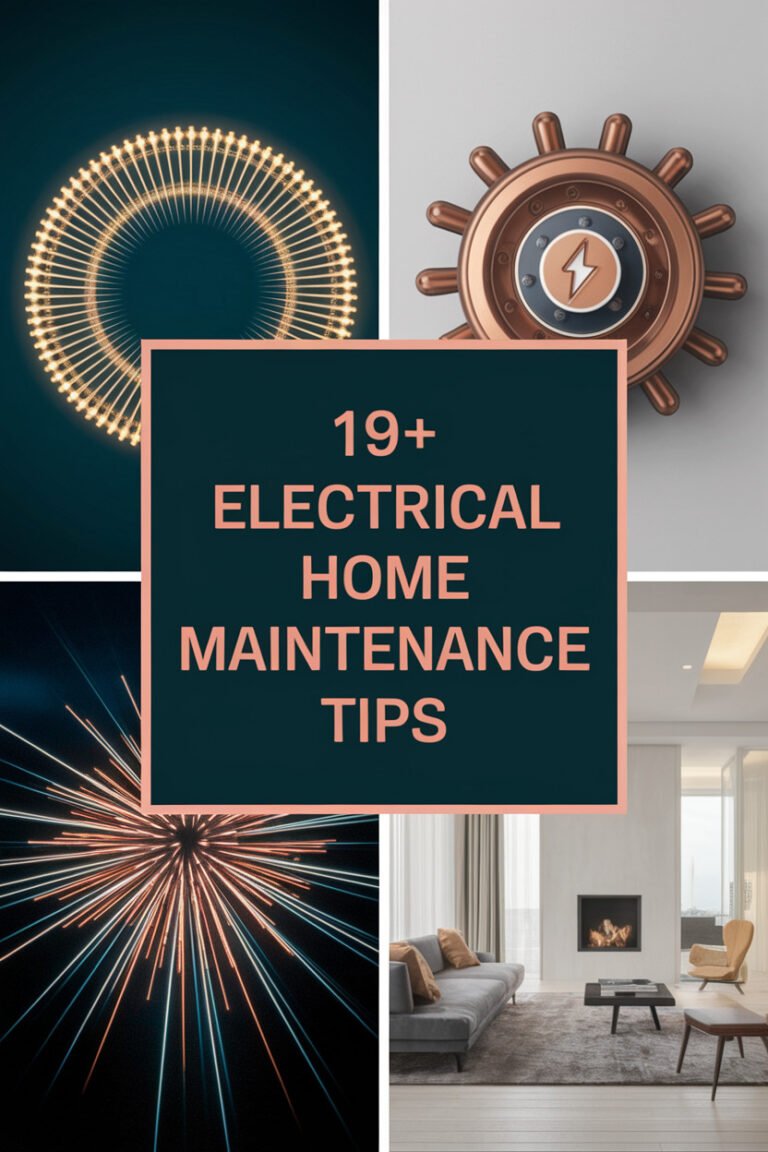 19+ Essential Electrical Home Maintenance Tips to Keep Your Space Safe ...