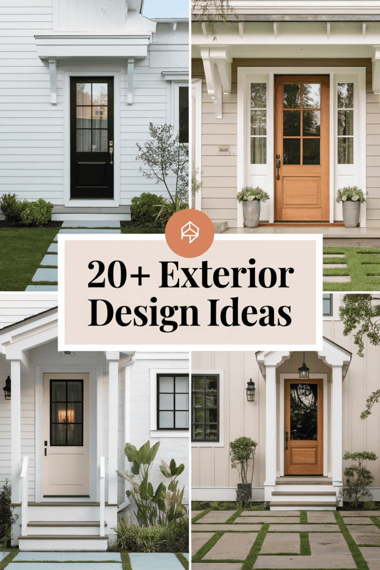 20+ Stunning Exterior Design Ideas to Transform Your Home’s Curb Appeal ...