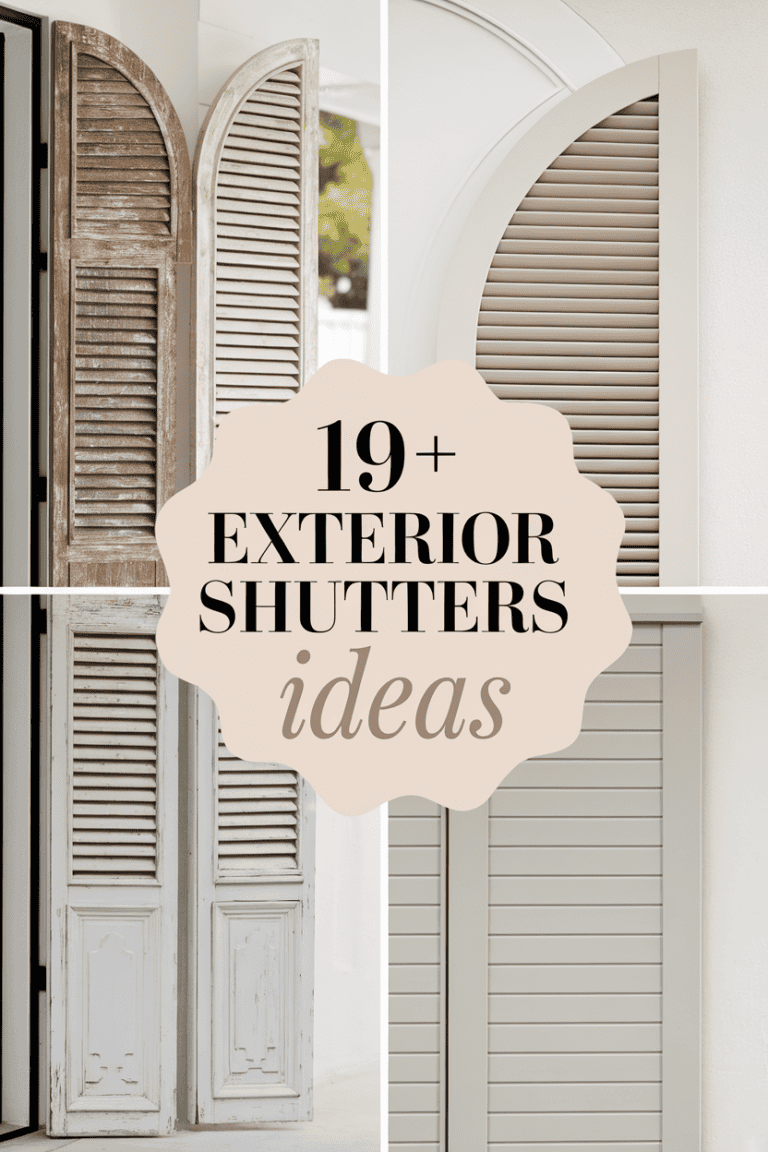 19+ Charming Exterior Shutters Ideas to Transform Your Home’s Curb ...