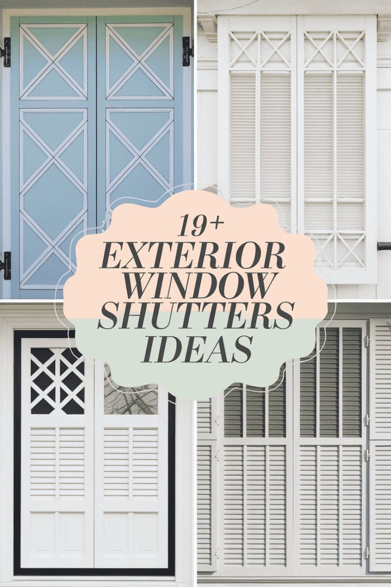 19+ Charming Home Decor Ideas for Exterior Window Shutters That Will Transform Your Curb Appeal ...