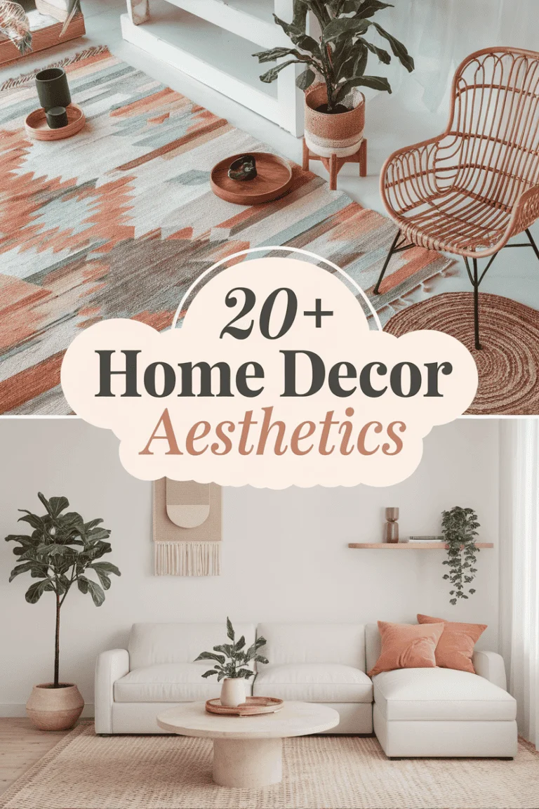 20+ Home Decor Style Aesthetics to Transform Your Space into a Cozy ...