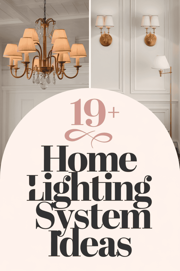19+ Brilliant Home Lighting System Ideas to Brighten Your Space and ...