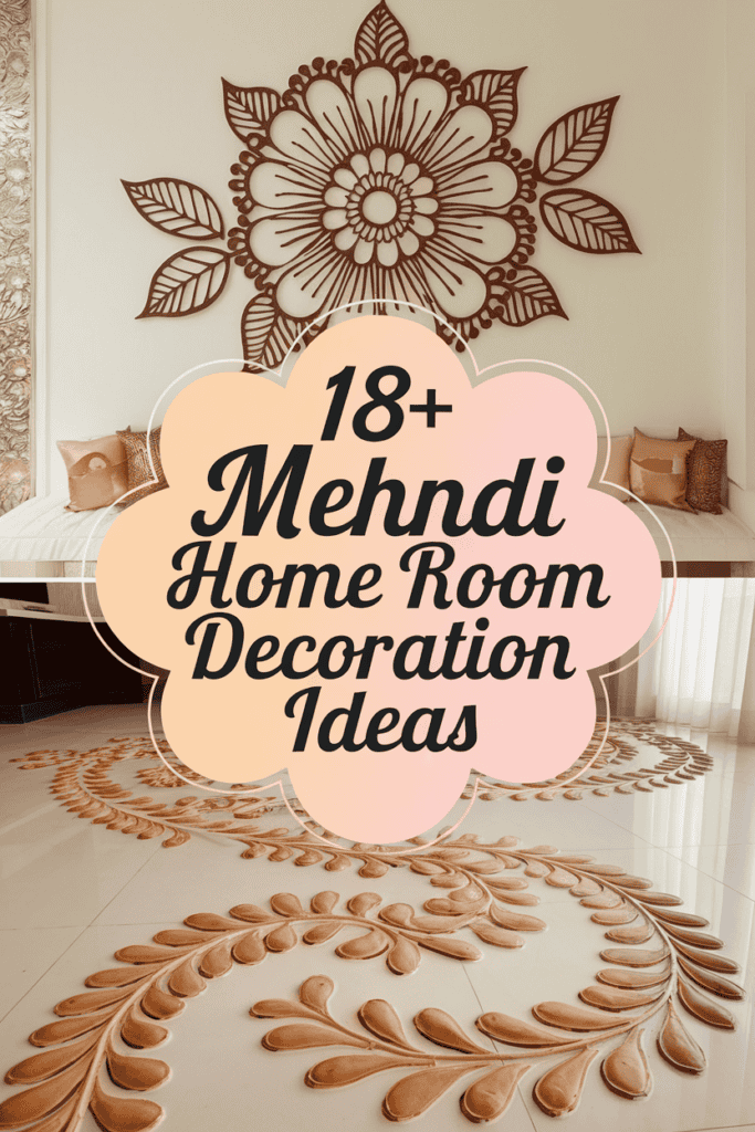 18+ Magical Mehndi Home Room Decoration Ideas to Transform Your Space ...
