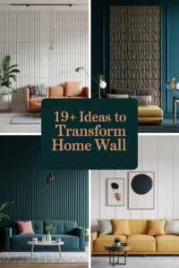 19+ Inspiring Ideas to Transform Your Home Wall into a Stunning ...
