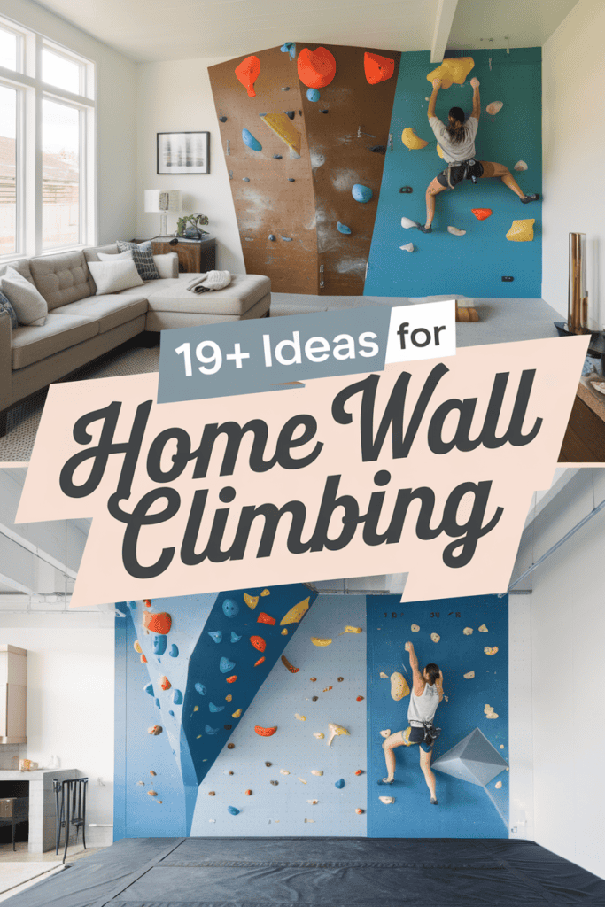 *19+ Inspiring Ideas for Home Wall Climbing to Transform Your Space and ...