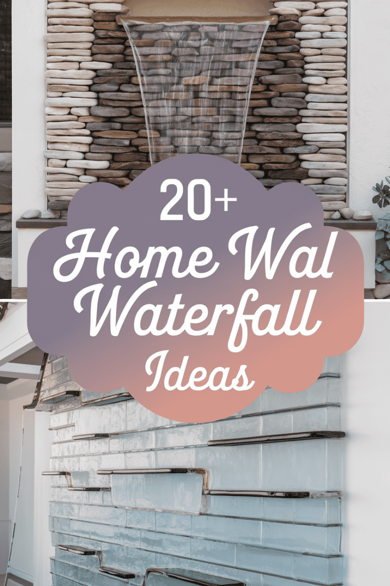 20+ Stunning Home Wall Waterfall Ideas to Transform Your Space into a ...