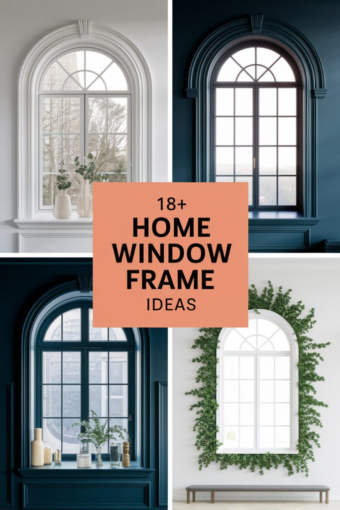 18+ Charming Home Window Frame Ideas to Brighten Your Space and Spark ...