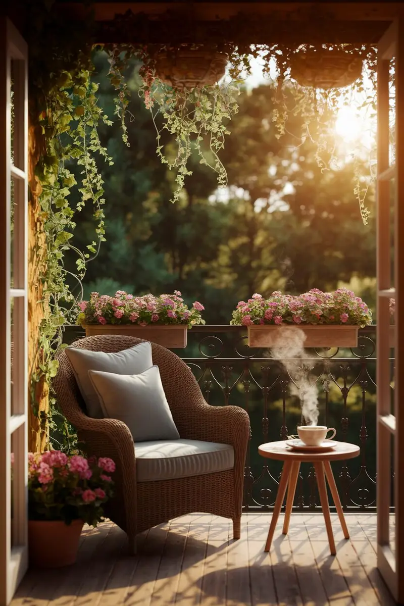 Lounge Balcony: Selected Ideas for Cozy Relaxation – Home Decoration on ...