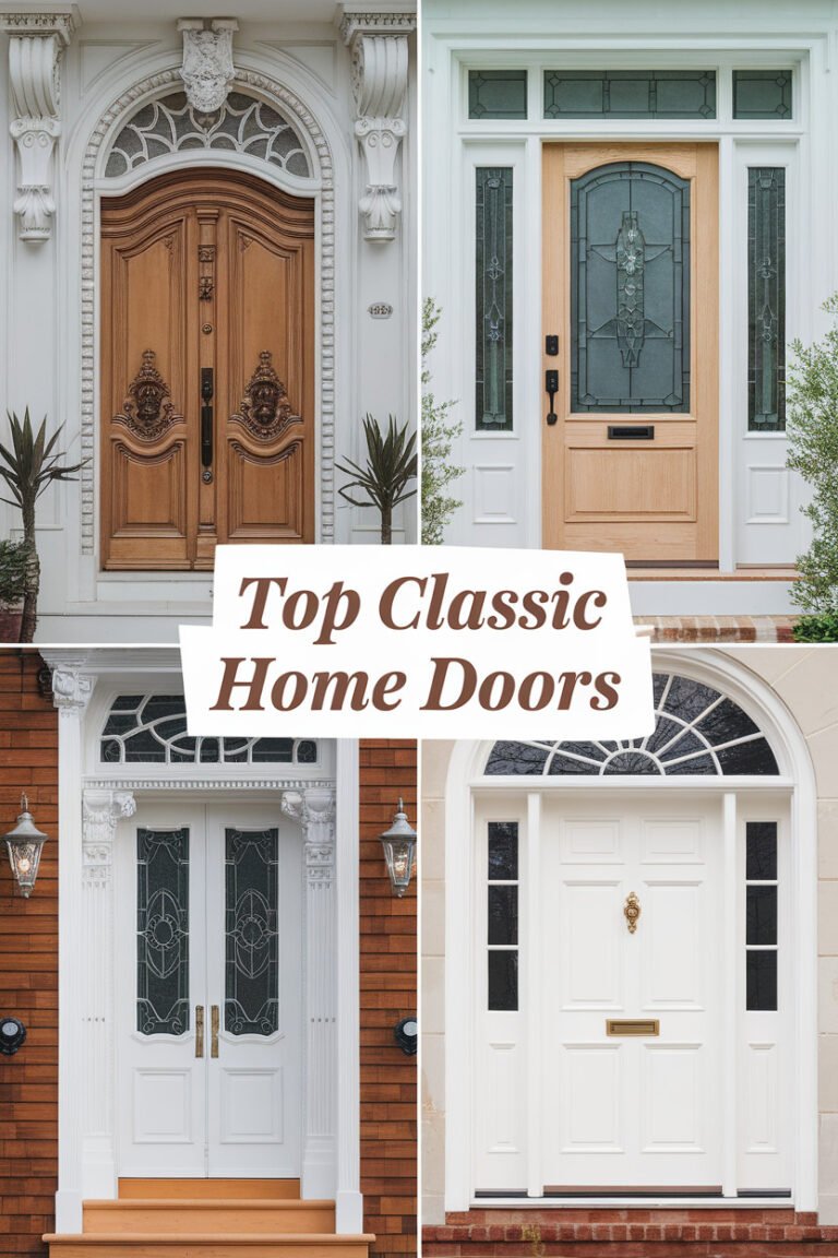 Top Classic Home Doors For Your Entryway – Home Decoration on Ostrali.com