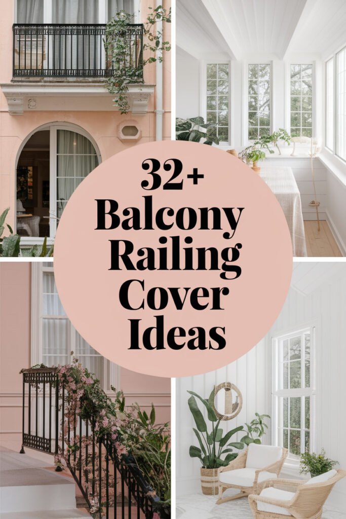 32+ Notable Balcony Railing Cover Ideas to Inspire You – Home ...