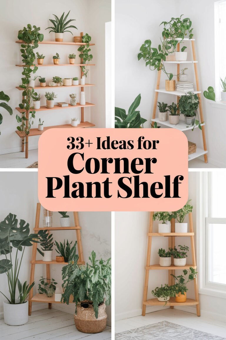 33+ Stylish Ideas for Your Corner Plant Shelf – Home Decoration on ...