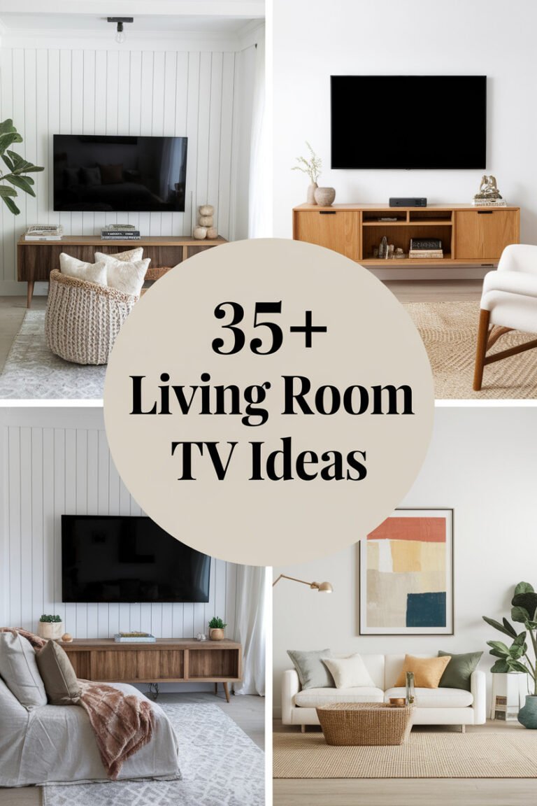 35+ Best Living Room TV Ideas with Shelves to Inspire You – Home ...
