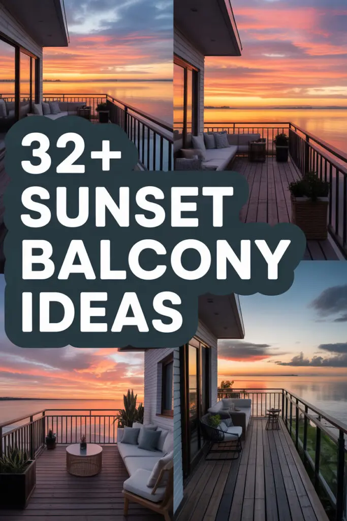 32+ Amazing Sunset Balcony Ideas to Enjoy Every Evening – Home ...