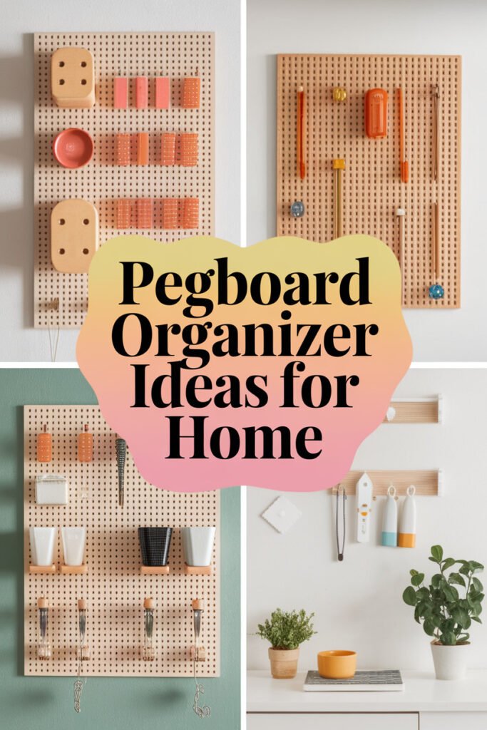Amazing Pegboard Organizer Ideas for Your Home Wall – Home Decoration ...