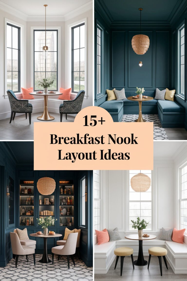 15+ Small Breakfast Nook Layout Ideas to Spark Joy – Home Decoration on ...